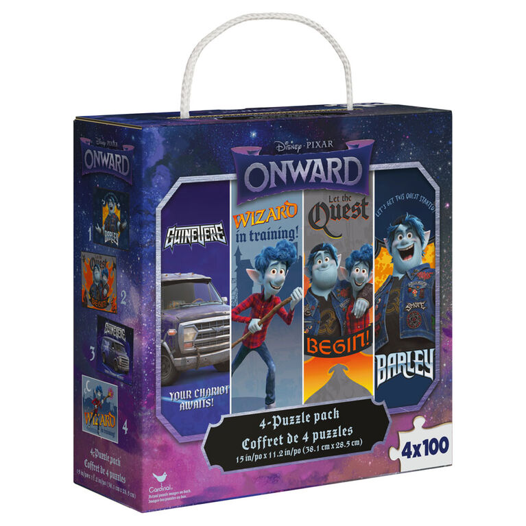 Disney Onward 4-Pack of Puzzles | Toys R Us Canada