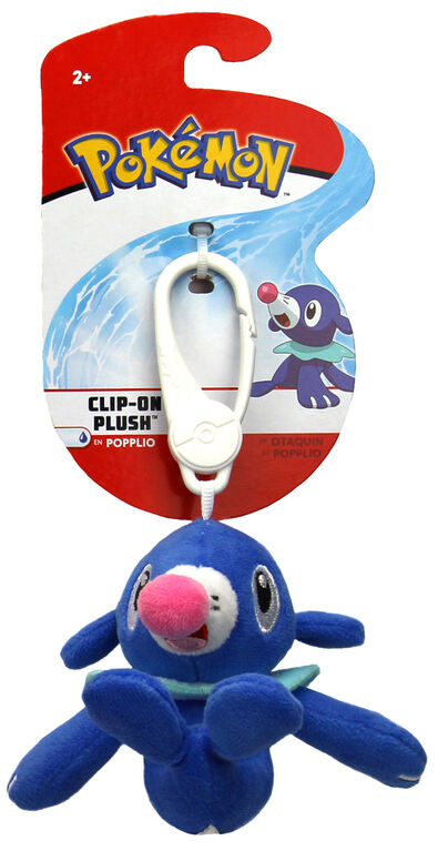 Pokémon Clip On Plush - Popplio | Toys R Us Canada
