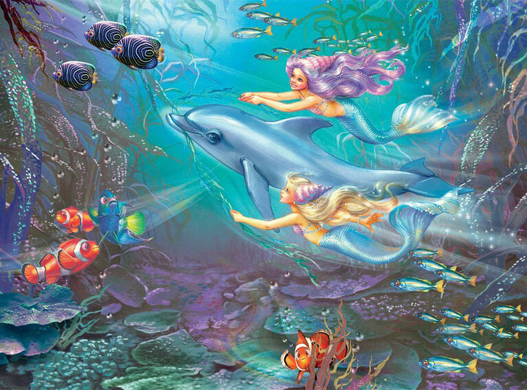 Ravensburger -Little Mermaids - 100 Piece Glitter Puzzle | Toys R Us Canada