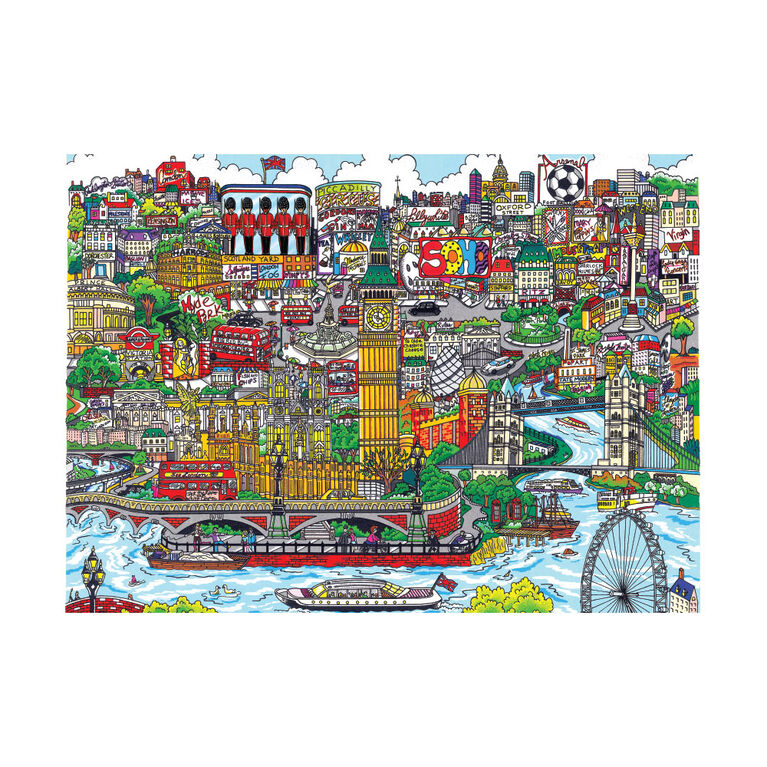 1000 Piece Charles Fazzino Puzzle Collection | Toys R Us Canada