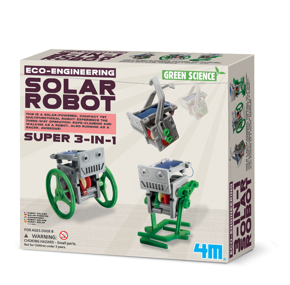 Solar robot toys store