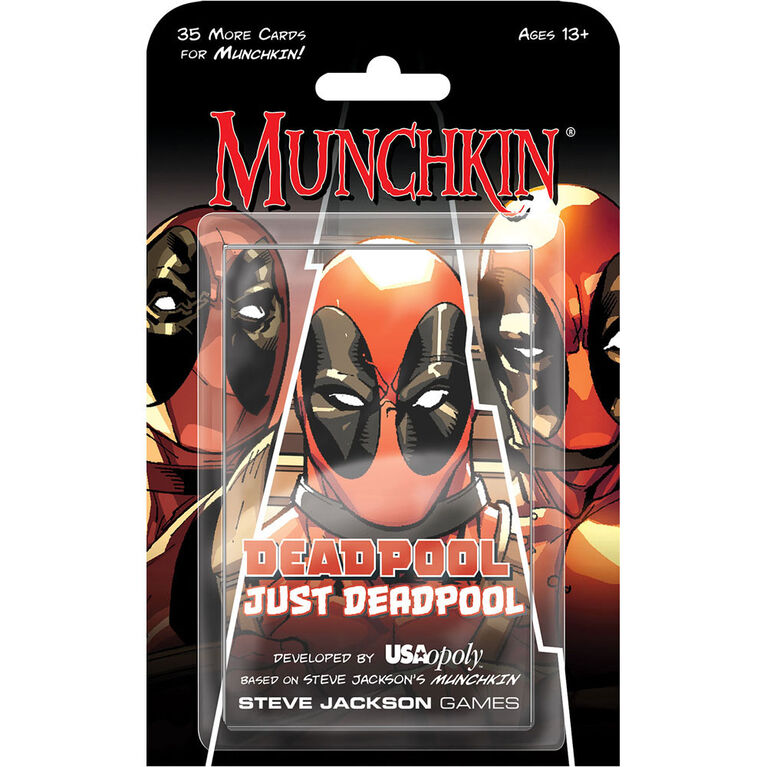 MUNCHKIN: Deadpool – Just Deadpool - English Edition | Toys R Us Canada