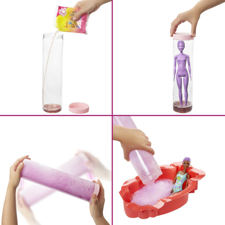 Barbie Color Reveal Foam! Doll, Strawberry Scent, 25 Surprises | Toys R ...