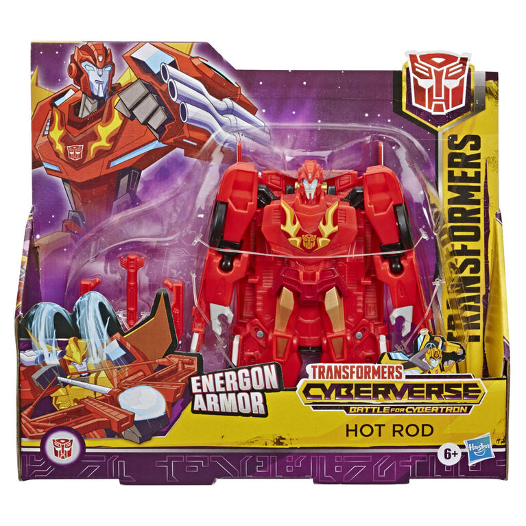 Transformers Toys Cyberverse Ultra Class Hot Rod Action Figure | Toys R ...
