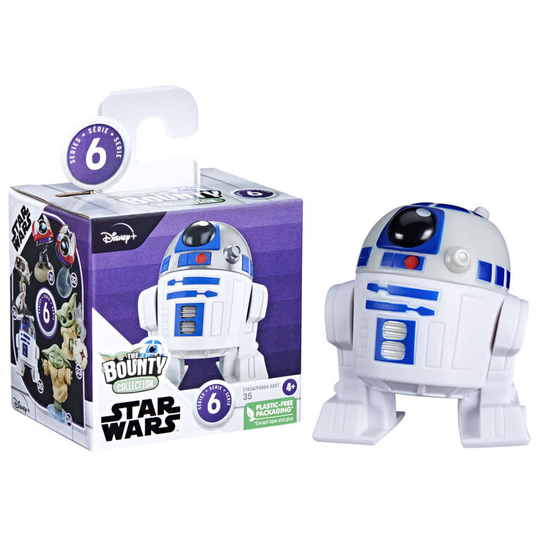 Star Wars The Bounty Collection Series 6, R2-D2 Mini Action Figure, At Your Service Pose, 2.25 ...
