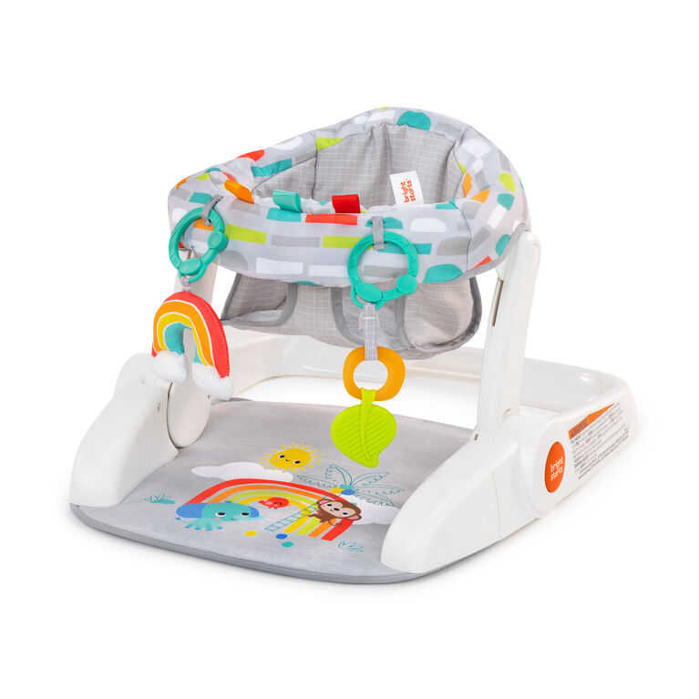 Siège de sol de Bright Starts Playful Paradise Learn-to-Sit 2-position ...