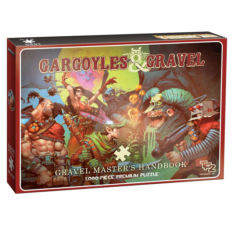 Team Fortress 2 "Gargoyles and Gravel" Puzzle De 1000 Pièces - Édition ...
