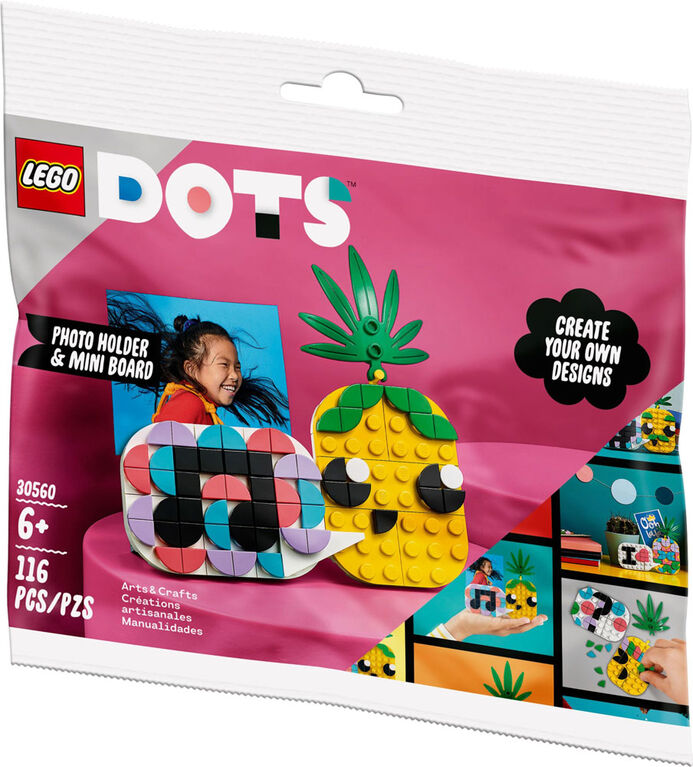 LEGO DOTS Pineapple Photo Holder and Mini Board 30560 | Toys R Us Canada