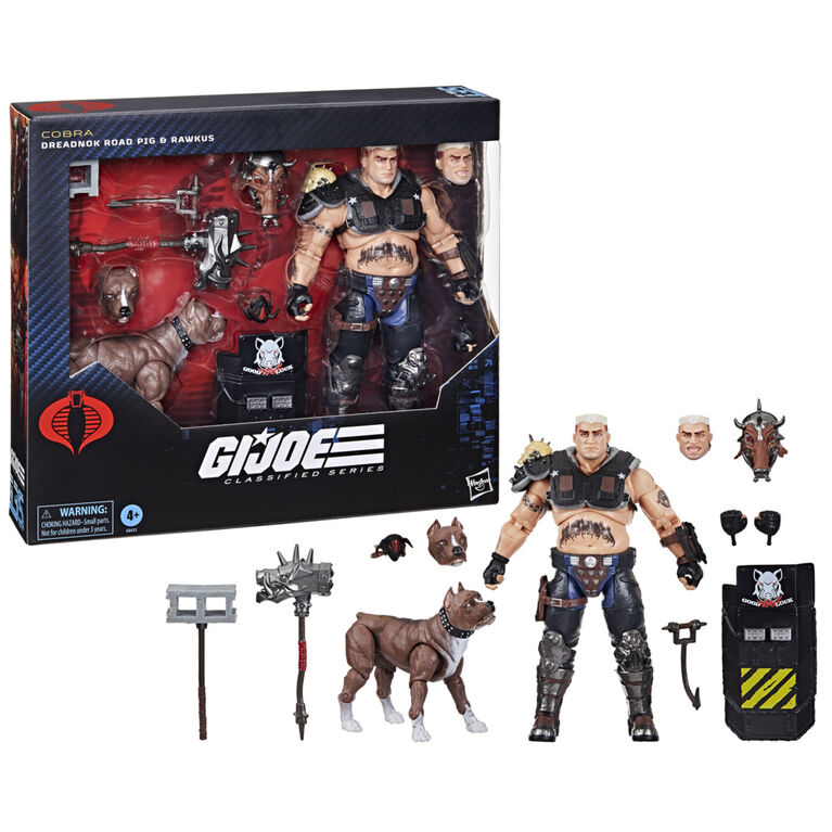 G.I. Joe Classified Series #135, Dreadnok Road Pig & Rawkus Action ...