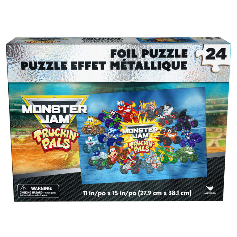 Monster Jam 24-Piece Foil Puzzle | Toys R Us Canada