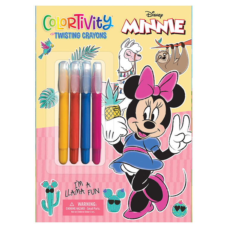 Disney Minnie w Twist Up Crayons - English Edition | Toys R Us Canada