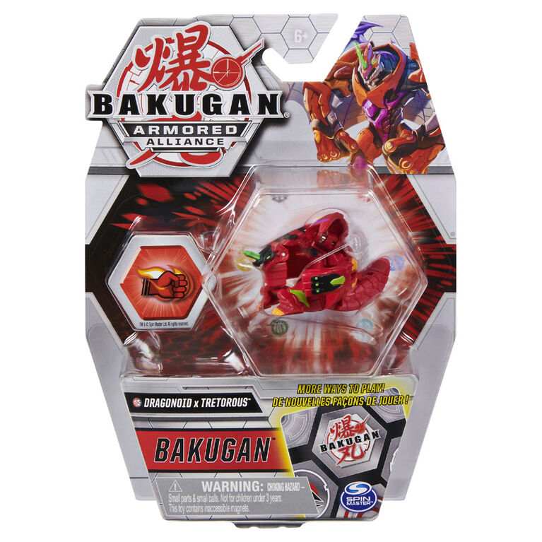 Bakugan, Fusion Dragonoid x Tretorous, Figurine Armored Alliance ...