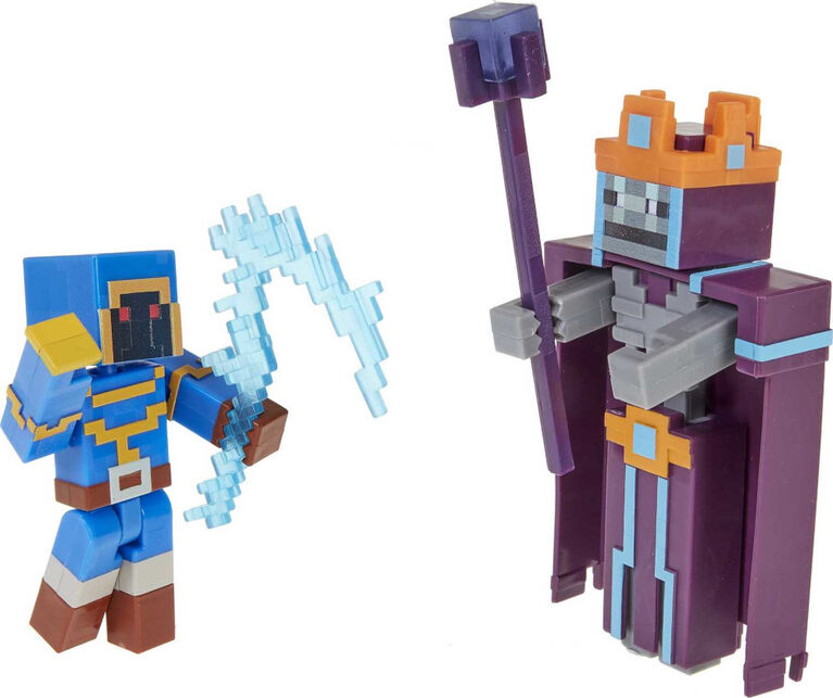 Minecraft Dungeons Stax vs Skeleton Necromancer | Toys R Us Canada