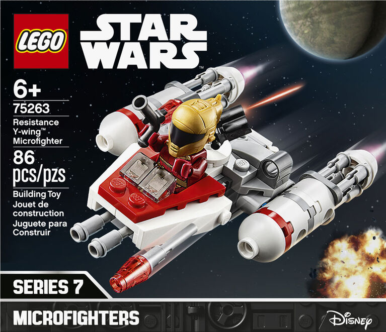 LEGO Star Wars TM Microfighter Y-wing de la Résistance 75263 | Toys R ...