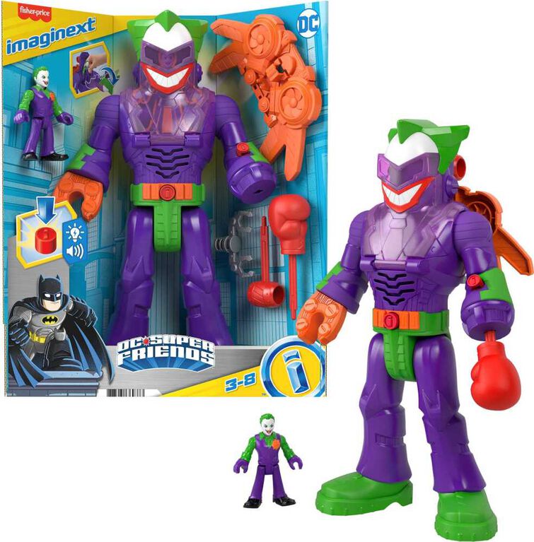 Fisher-Price Imaginext DC Super Friends The Joker Insider and Laffbot ...