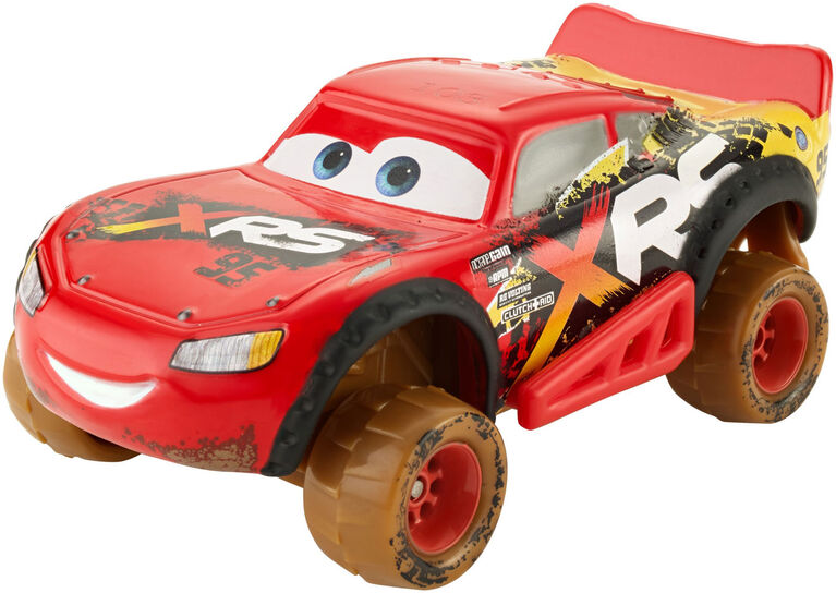 Disney/Pixar Cars XRS Mud Racing Lightning McQueen Vehicle - English ...