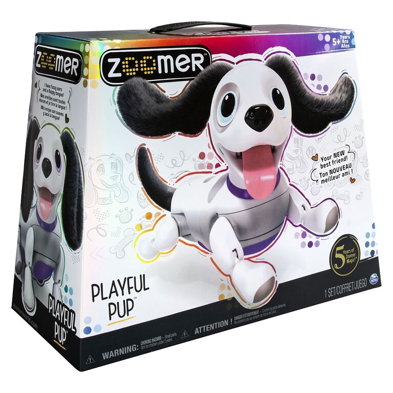 Zoomer Playful Pup, Responsive Robotic Dog with Voice Recognition and ...