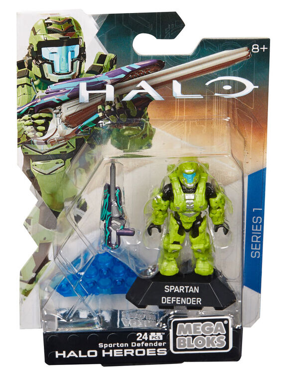 Mega Construx Halo Heroes Spartan Defender Figure | Toys R Us Canada