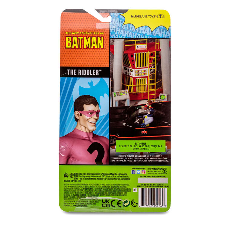 DC Retro 6" Figure - The New Adventures of Batman - The Riddler | Toys ...