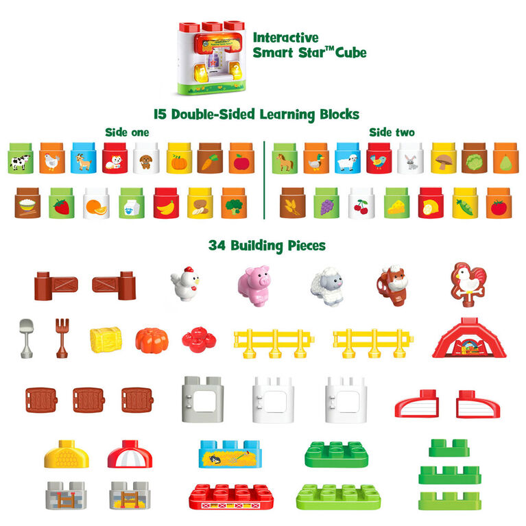 LeapFrog LeapBuilders Food Fun Family Farm - English Edition | Toys R ...