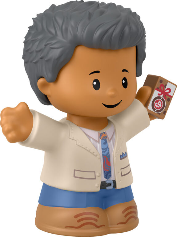 Fisher-Price Little People Gray-Haired Man Figure for Toddlers ...