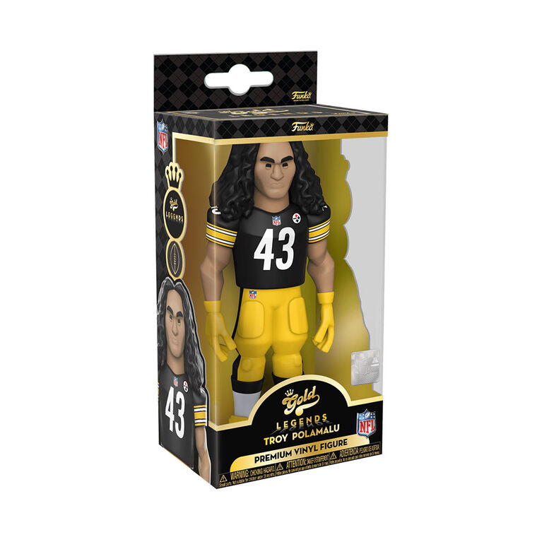 Funko Gold 5" NFL LG: Steelers- Troy Polamalu | Toys R Us Canada