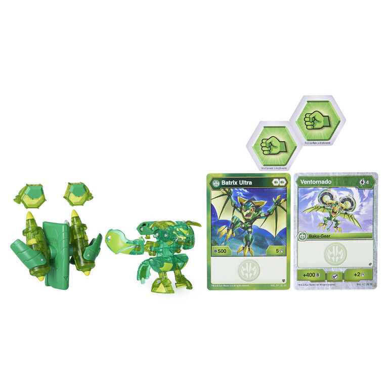 Bakugan Ultra, Batrix with Transforming Baku-Gear, Armored Alliance 3 ...