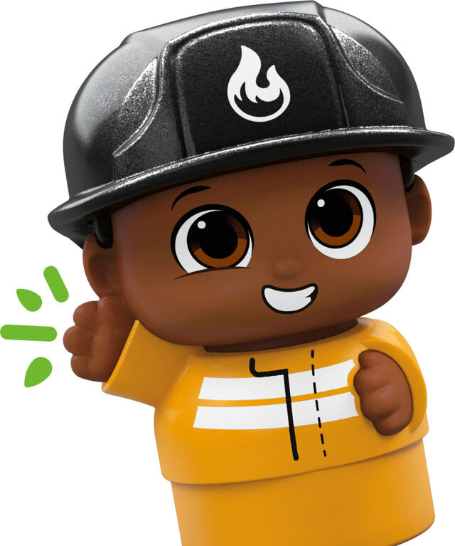 MEGA BLOKS Freddy Fire Truck building set | Toys R Us Canada