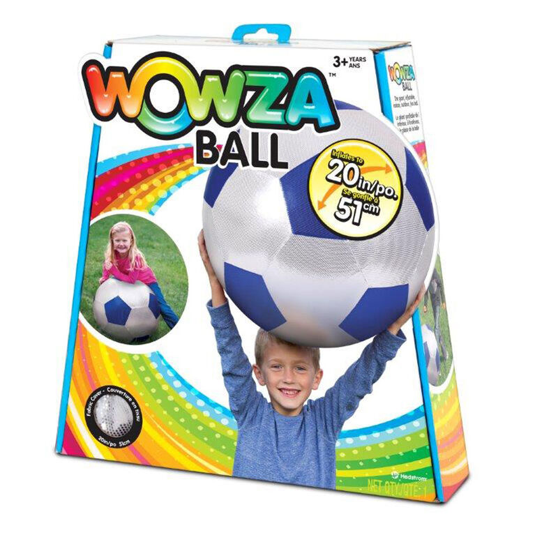 20 inch Wowza Blue Soccerball | Toys R Us Canada