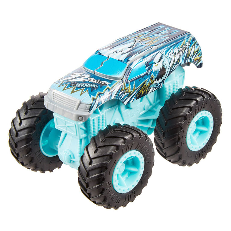 Hot Wheels Monster Trucks 1:43 Bash Ups Mix #1 Invader - Les styles varient. - Édition anglaise ...