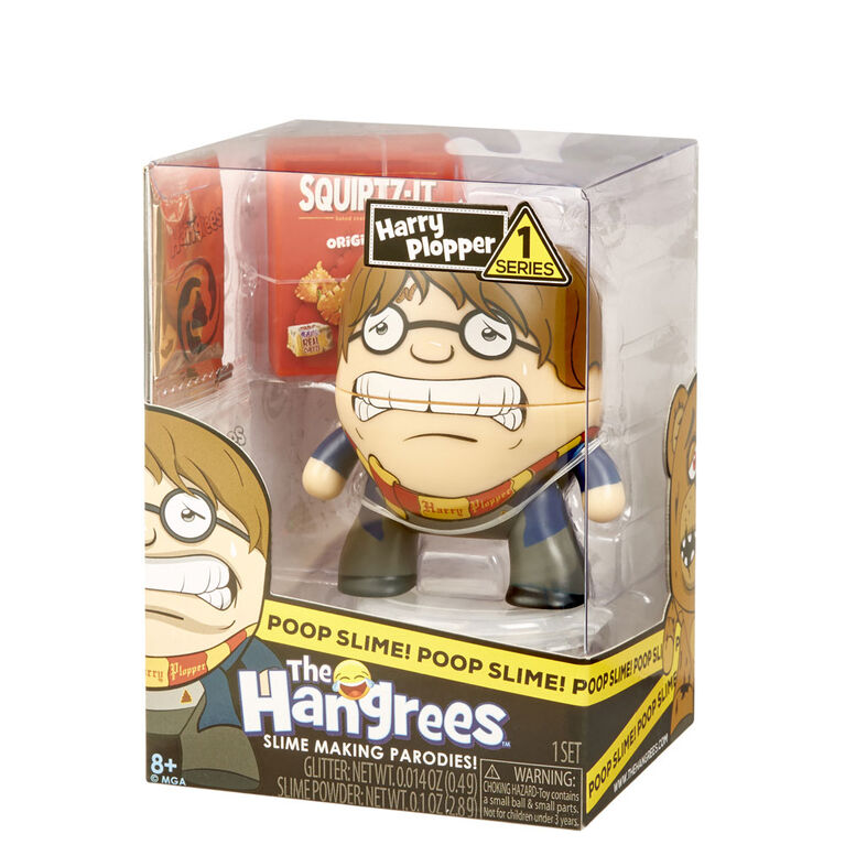 The Hangrees Harry Plopper Collectible Parody Figure with Slime | Toys ...