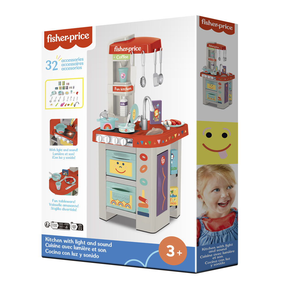 Fisher price kitchen playset store