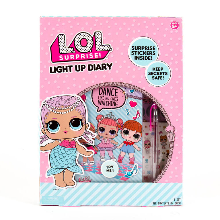 LOL Surprise! Journal Lumineux | Toys R Us Canada