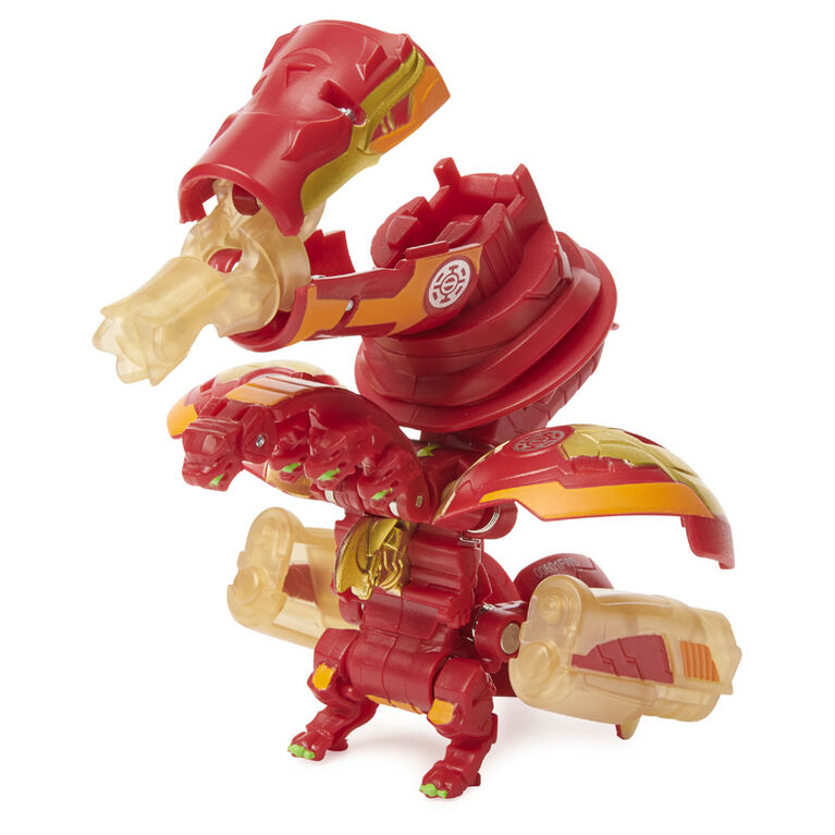 Bakugan Baku-Gear 4-Pack, Fused Sabra x Pyravian Ultra with Baku-Gear ...