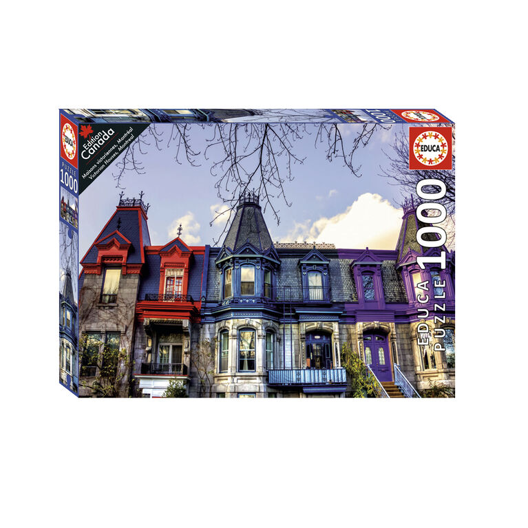Victorian Houses, Montreal 1000 Piece Puzzle | Toys R Us Canada
