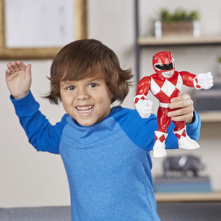 Playskool Heroes Mega Mighties Power Rangers Red Ranger 10-inch Figure ...