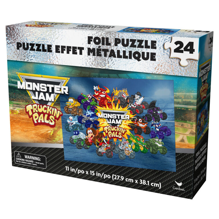 Monster Jam 24-Piece Foil Puzzle | Toys R Us Canada