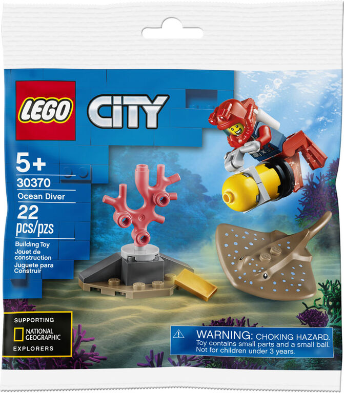 LEGO City Ocean Diver 30370 | Toys R Us Canada
