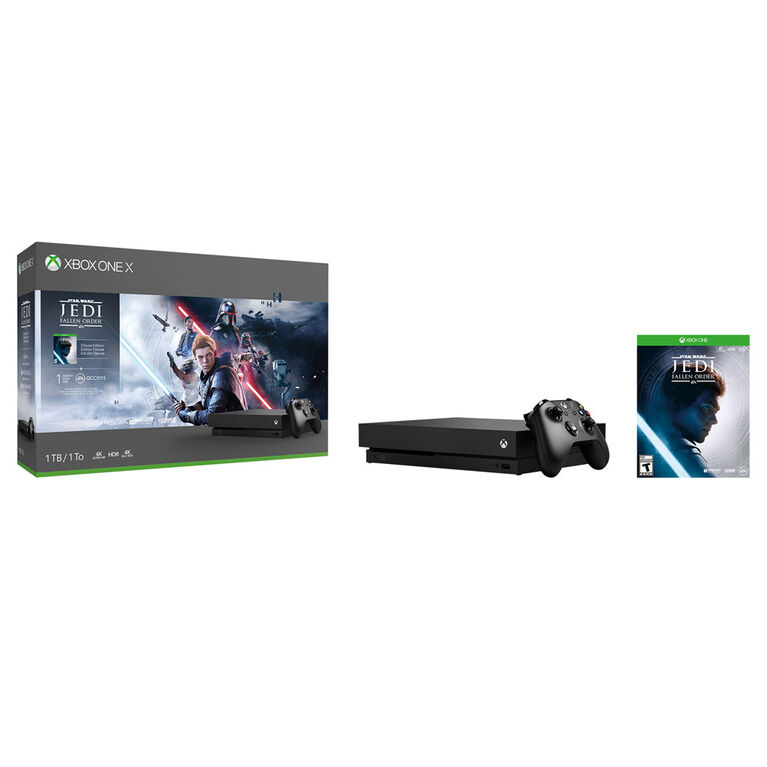 Xbox One X 1TB Hardware - Jedi Fallen Order Deluxe Edition | Toys R Us ...