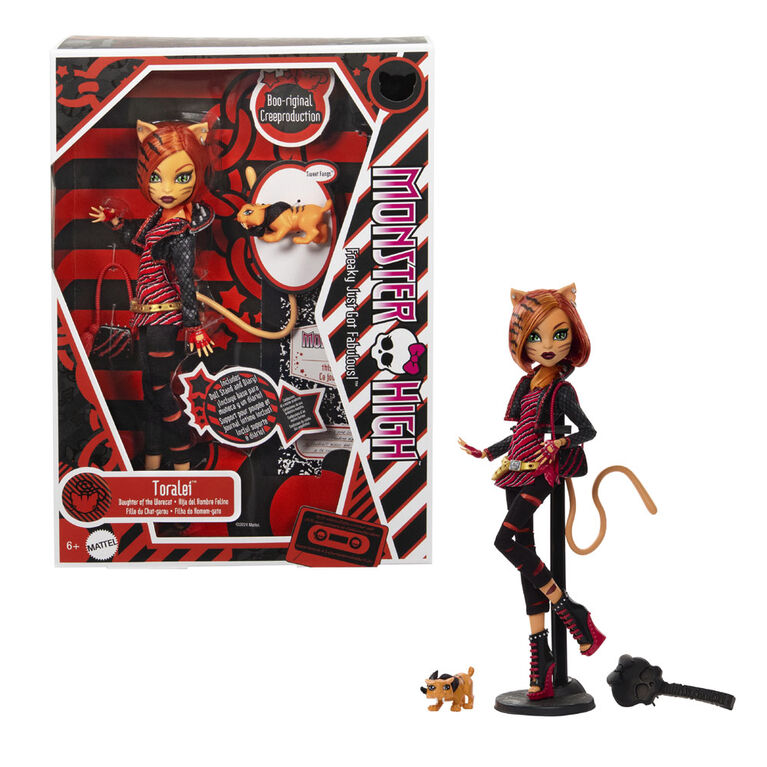 Monster High - Boo-riginal Creeproduction - Poupée - Toralei, animal ...