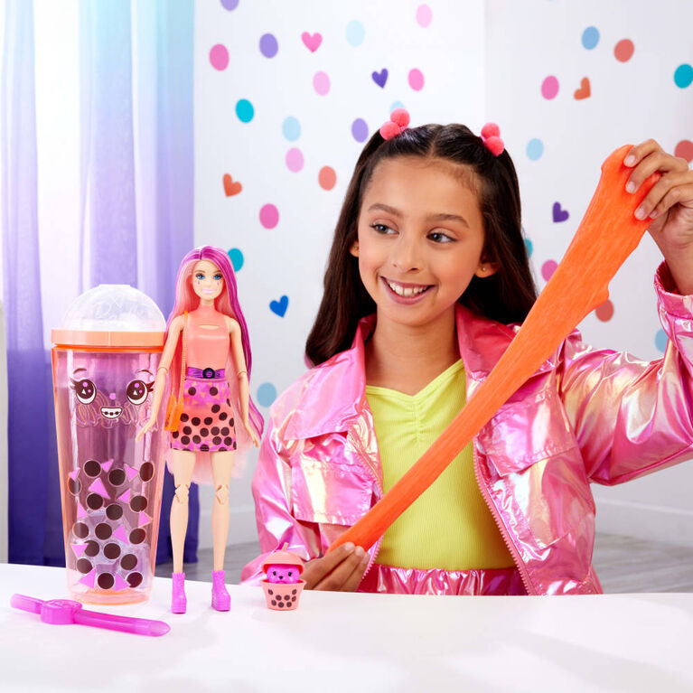 Barbie Pop Reveal Bubble Tea Series Doll & Accessories Set with Mango ...