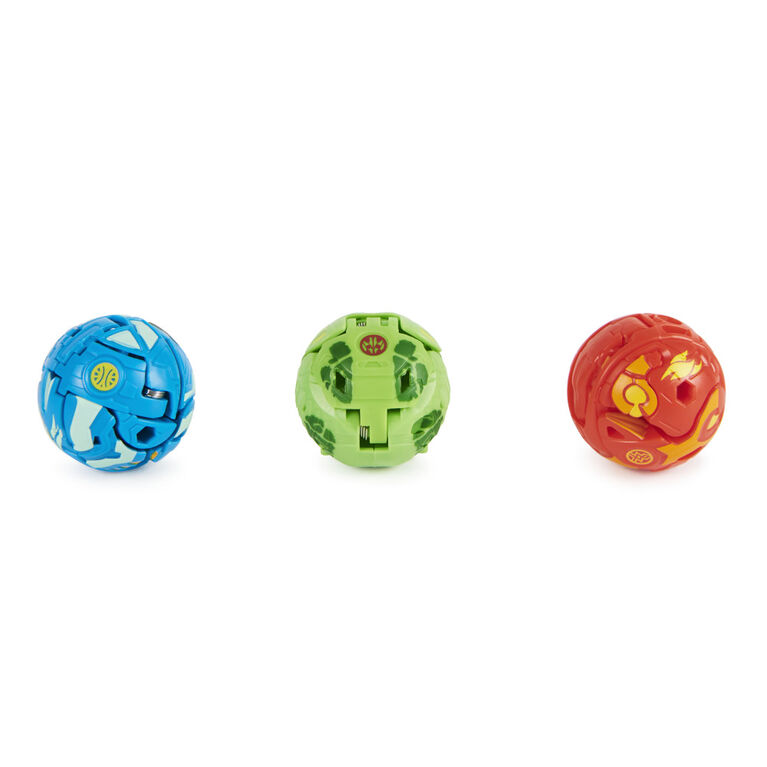 Bakugan Evolutions Starter Pack 3-Pack, Gillator Ultra with Howlkor and Trox | Toys R Us Canada