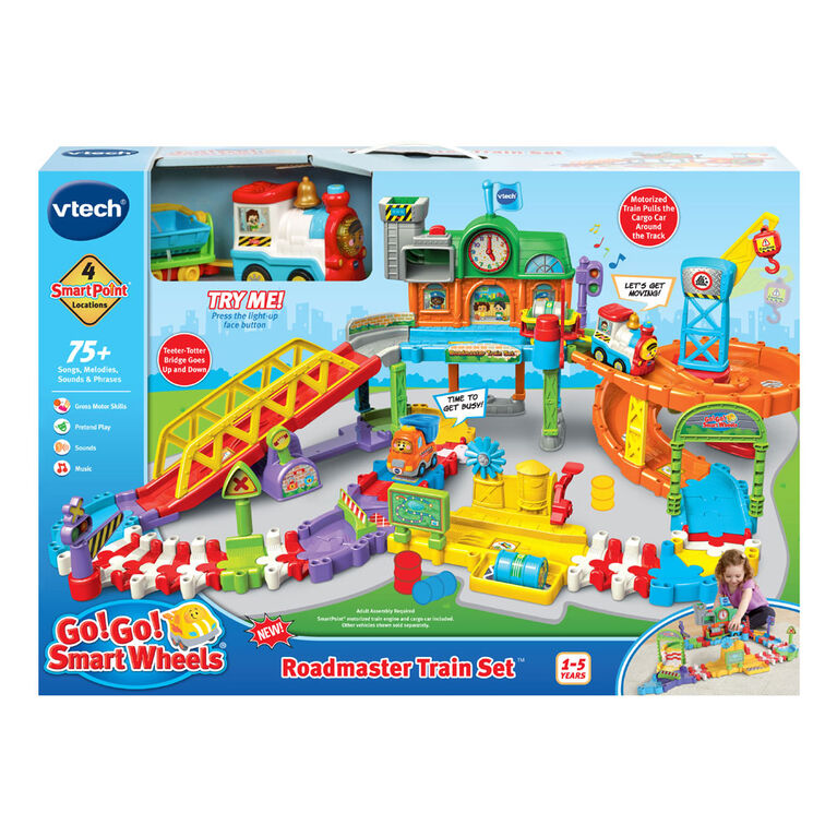 VTech Go! Go! Smart Wheels Roadmaster Train Set - English Edition ...