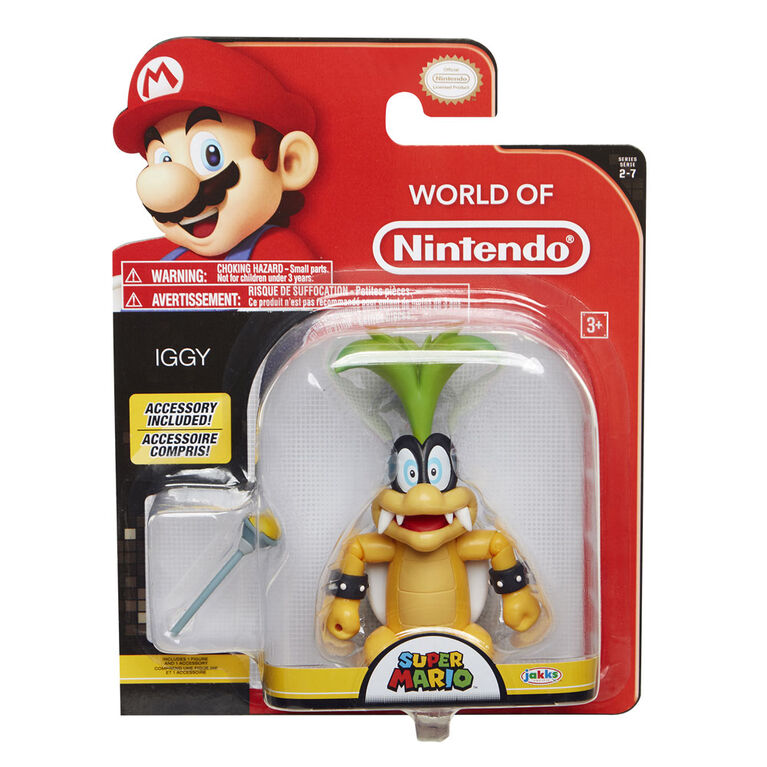 World of Nintendo 4" Figures Iggy with Wand | Toys R Us Canada