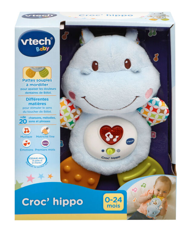 Lil' Critters Huggable Hippo Teether - French Edition | Babies R Us Canada