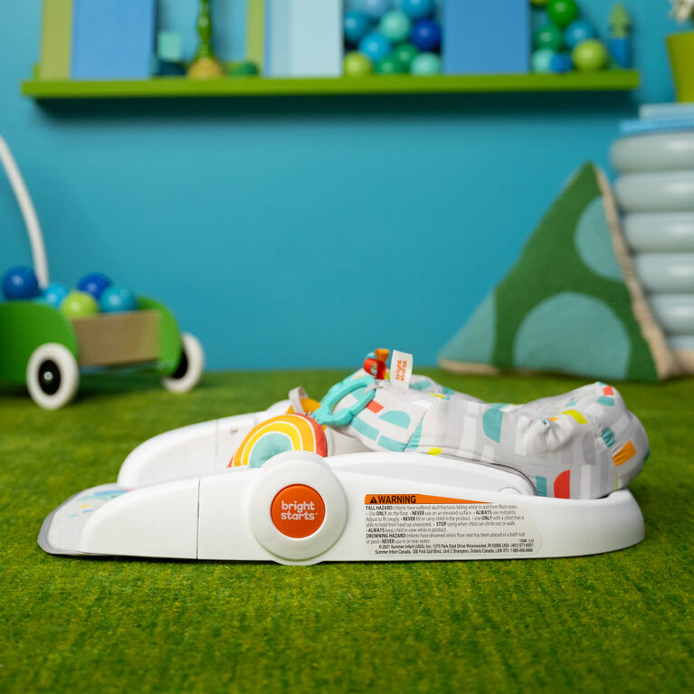 Siège de sol de Bright Starts Playful Paradise Learn-to-Sit 2-position ...