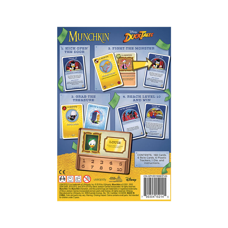MUNCHKIN: DuckTales Card Game - English Edition | Toys R Us Canada