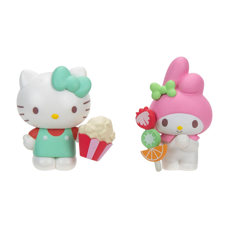 Hello Kitty & Friends Figure 2 Pack: Sweet & Salty - My Melody Fruit ...