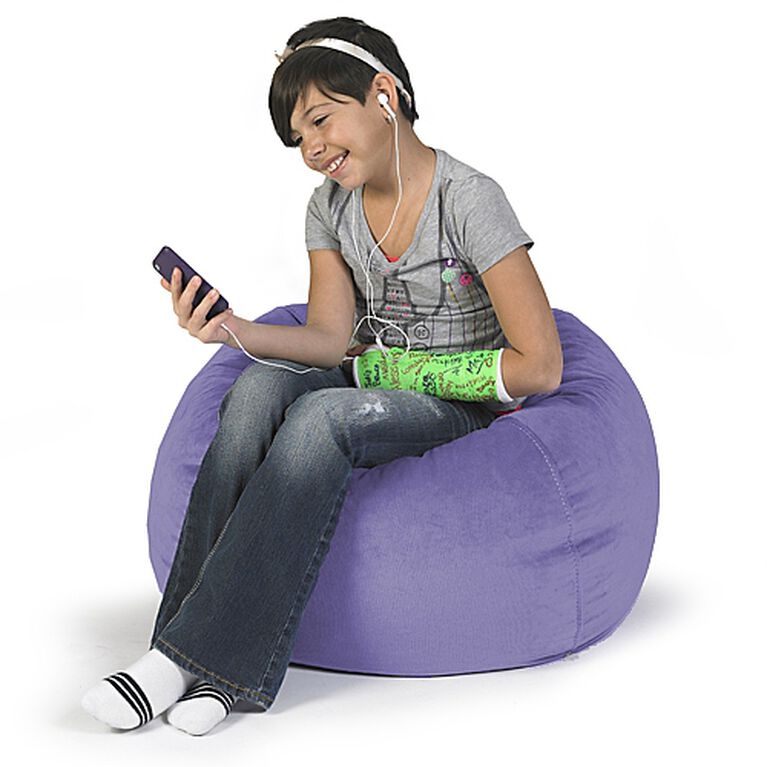 Comfy Kids Comfy Bag Beanbag in Thrill Purple | Toys R Us Canada