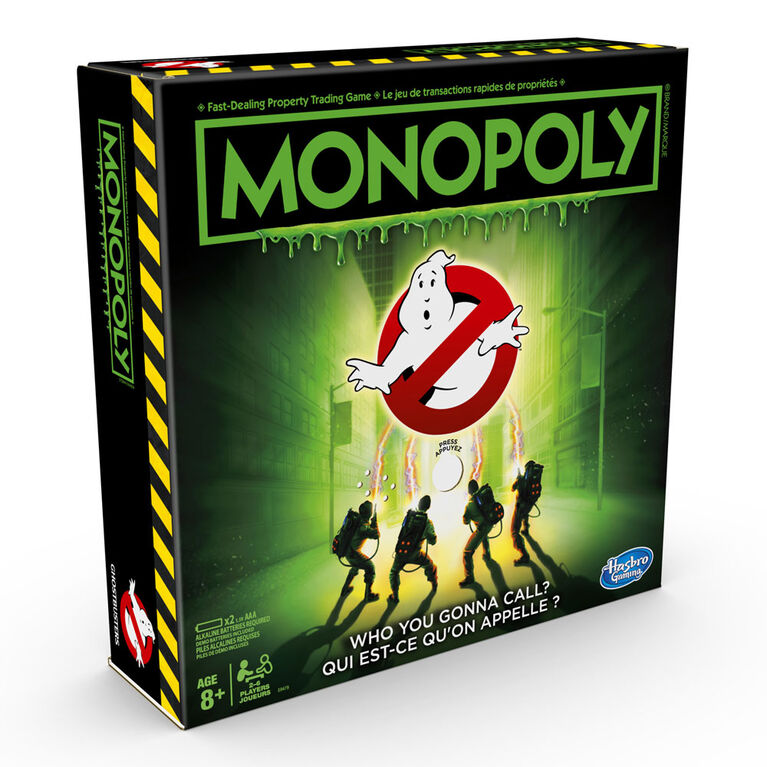 Monopoly Game: Ghostbusters Edition - English Edition - styles may vary ...